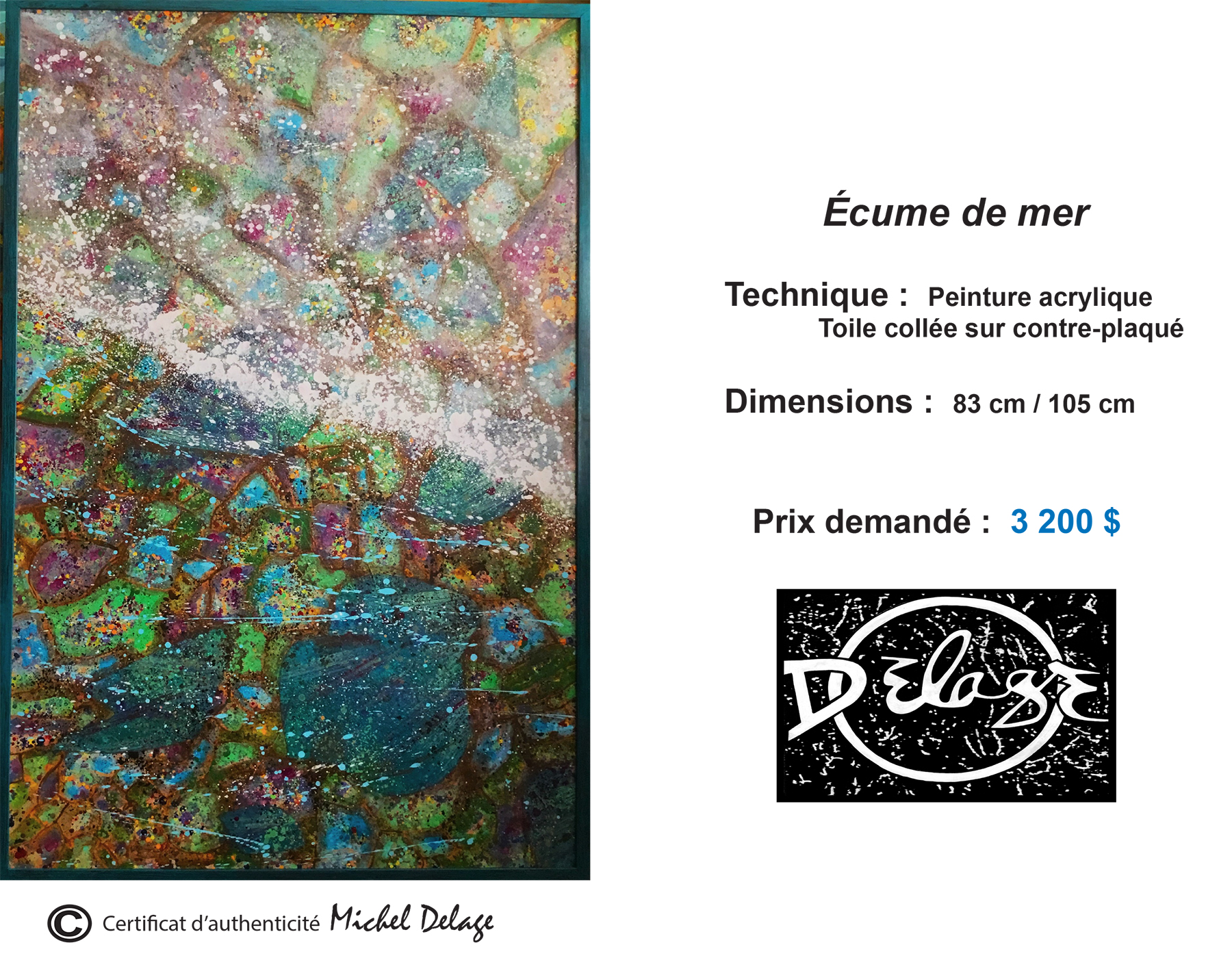 Peintures – Michel Delage